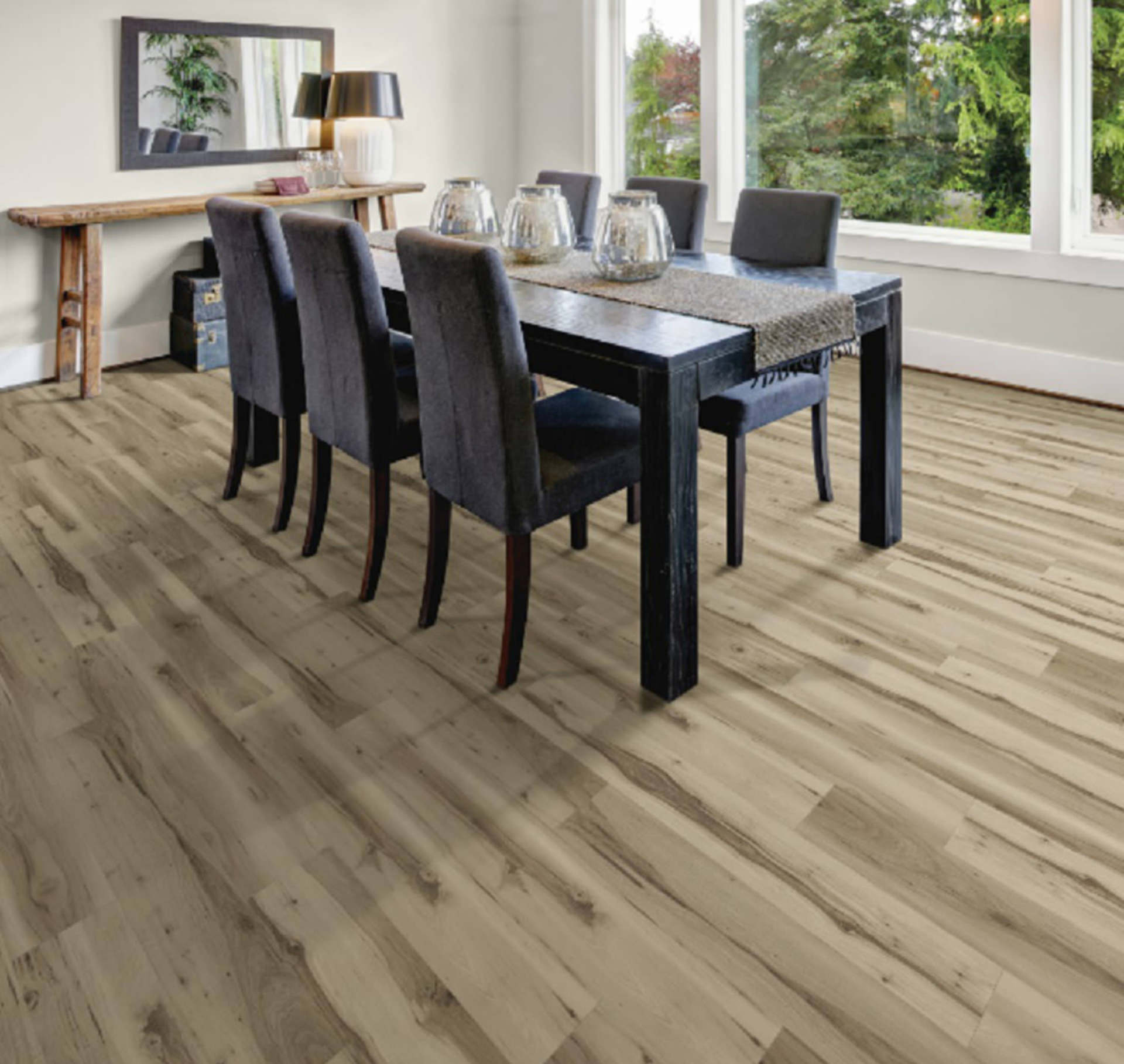 Luxury vinyl flooring including luxury vinyl planks from HOM Floors ...