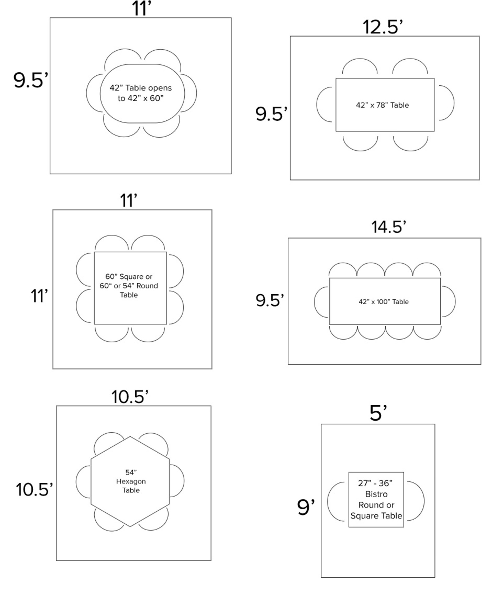 Outdoor Dining Space Requirements | HOM Furniture