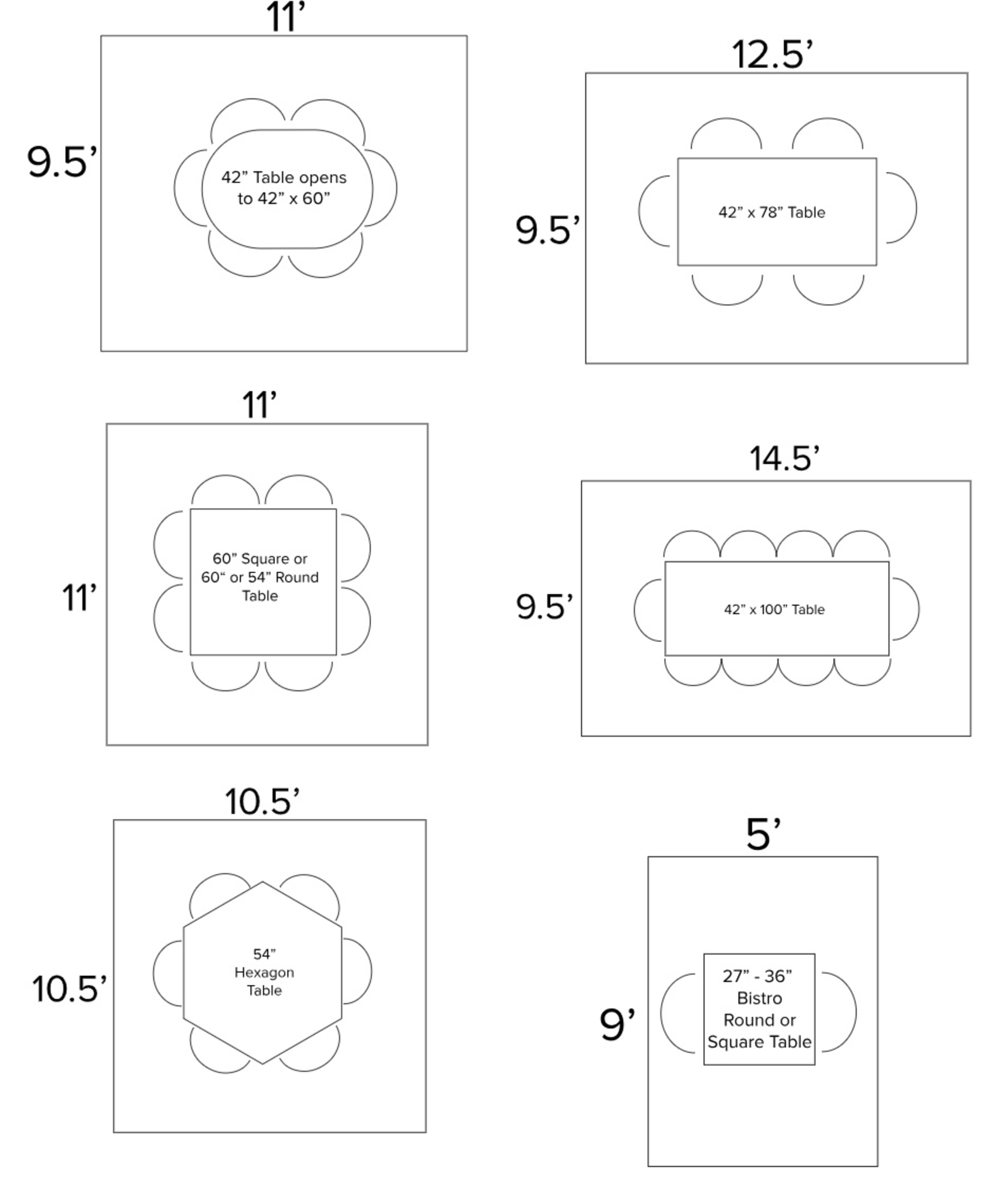 Outdoor Dining Space Requirements | HOM Furniture