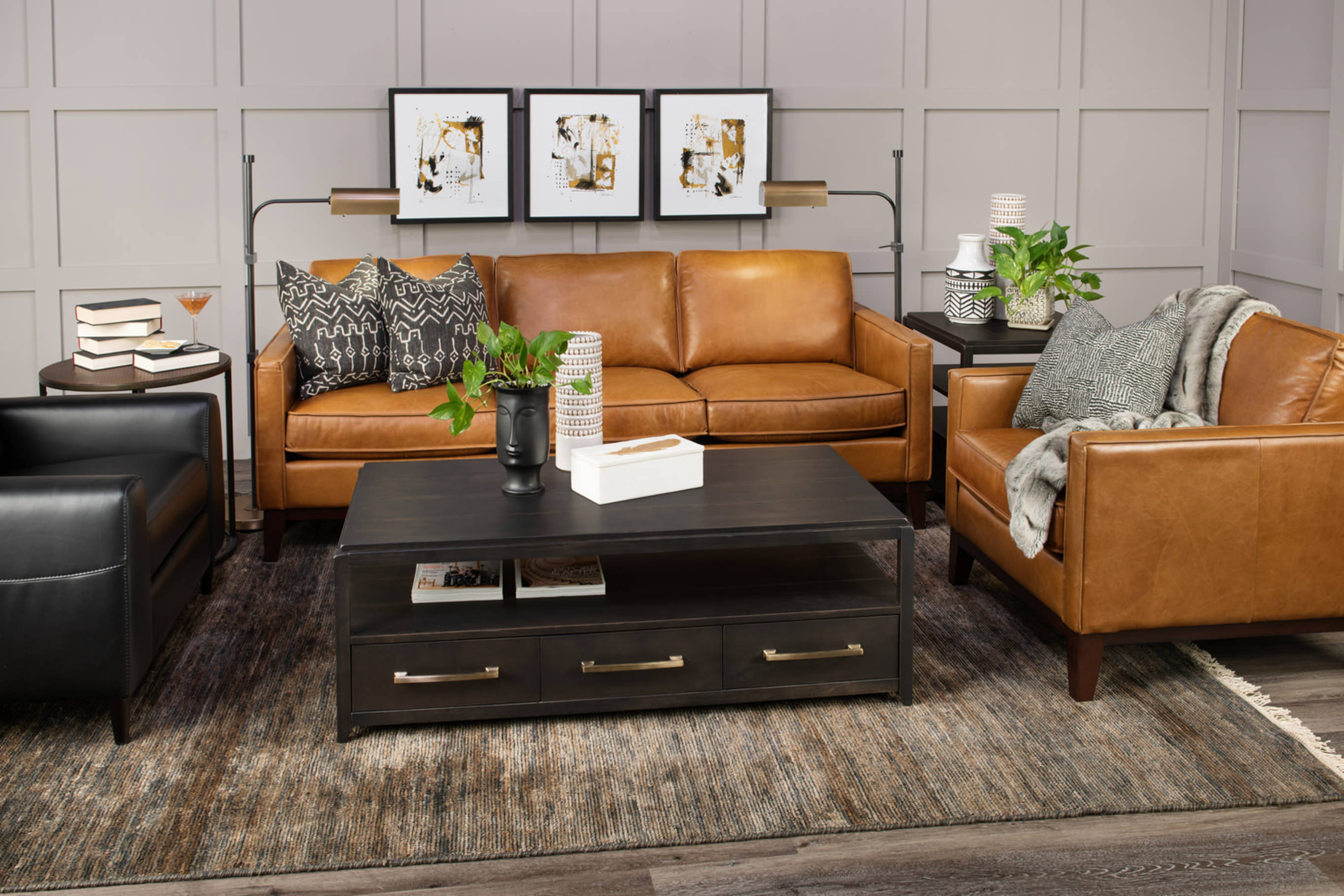 Decorating with Orange - design blog by HOM Furniture