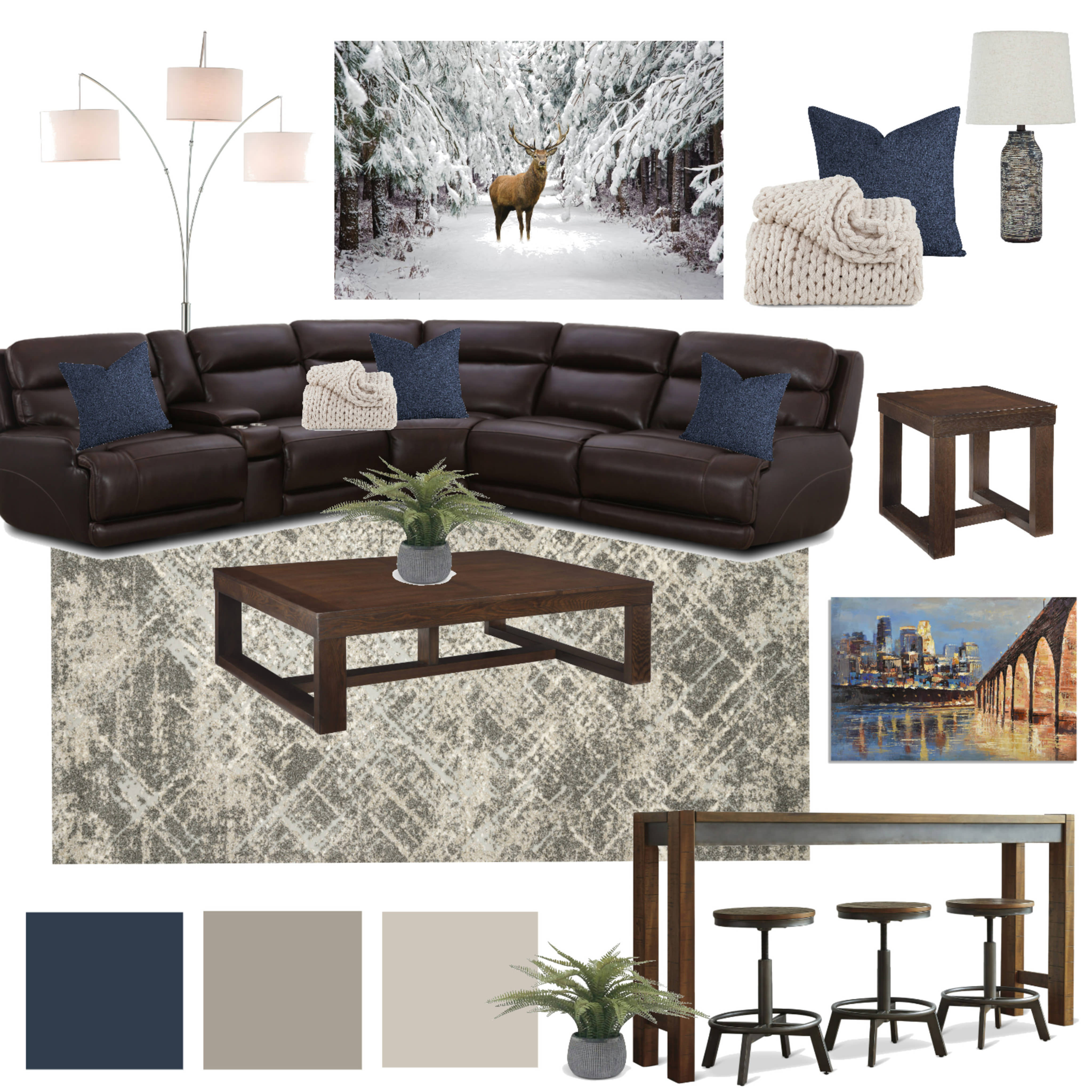Menswear Inspired Furniture - design blog by HOM Furniture